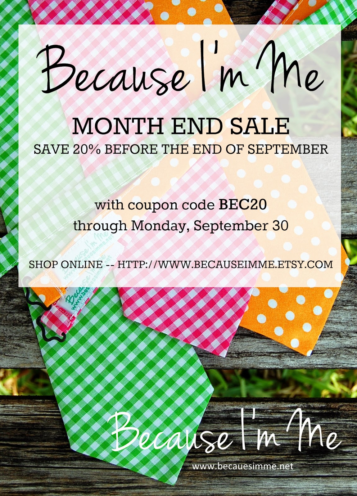 SALE - Because I'm Me