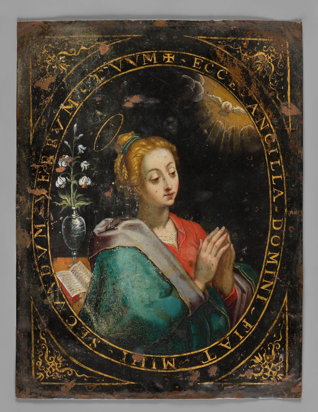 NUESTRA SEÑORA DE LOURDES...: El angel anuncia.