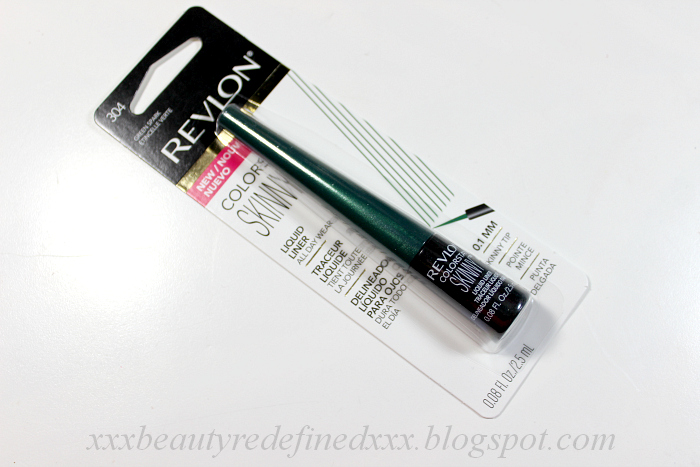 BeautyRedefined by Pang: Revlon Colorstay Skinny Liquid Liner Green ...