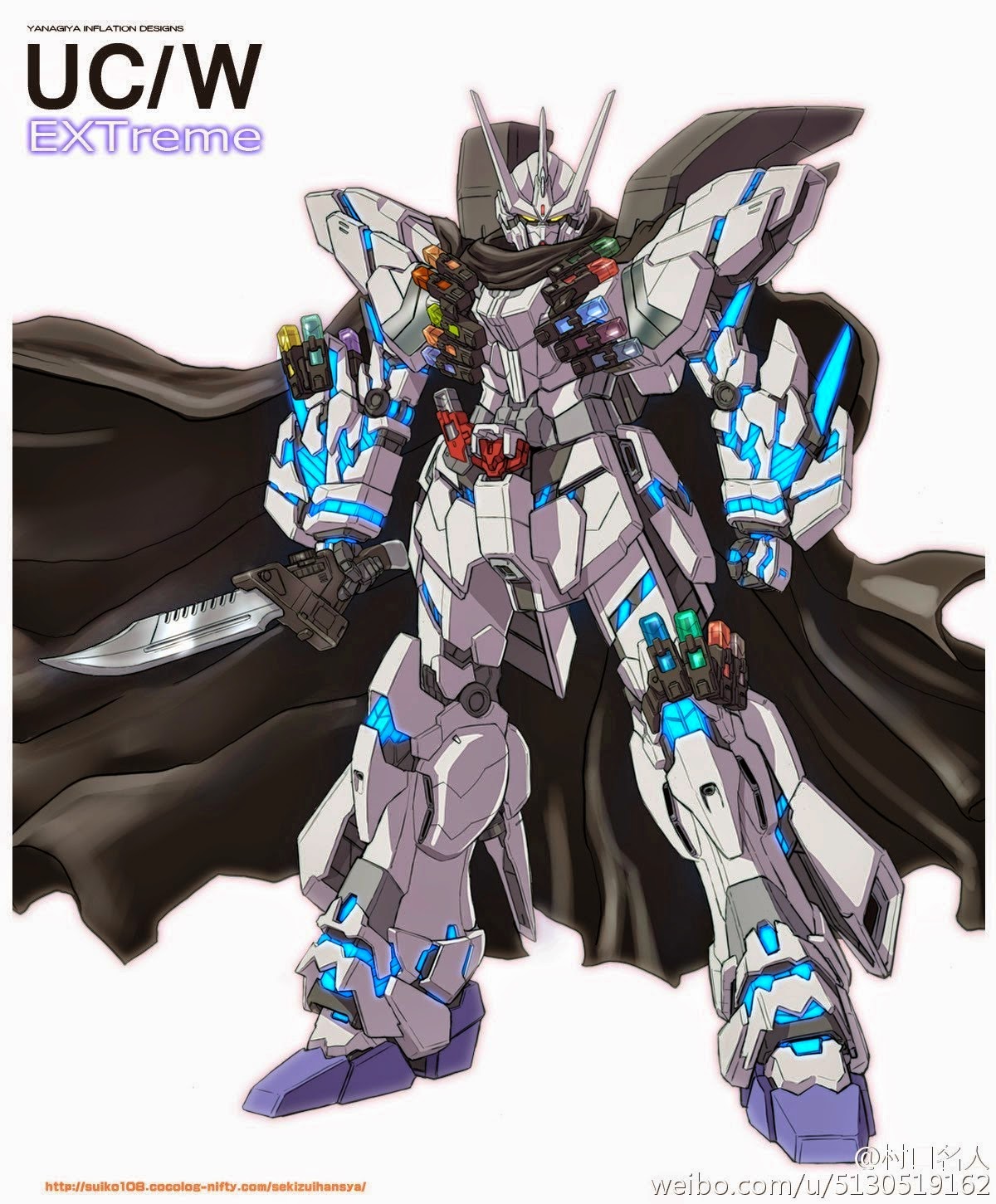 GUNDAM GUY: Gundam x Kamen Rider - Art work by Yanagiya Inflation ...