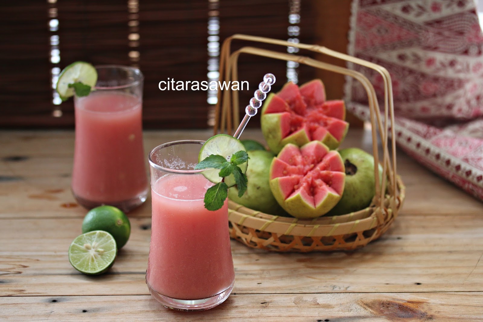 Jus Jambu Bandung / Pink Guava Juice ~ Resepi Terbaik