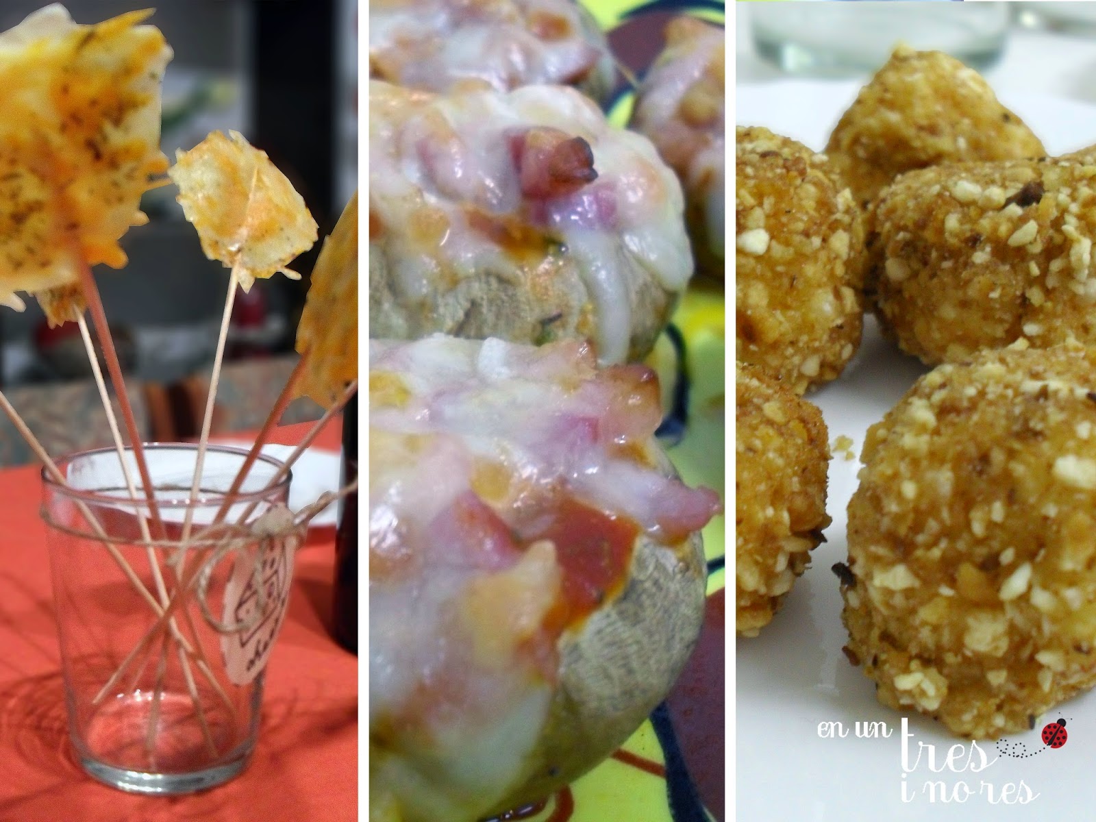 en un tres i no res: Entrantes fáciles y originales