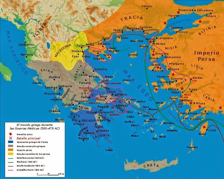ODISEA: La Batalla de Salamina, griegos contra persas