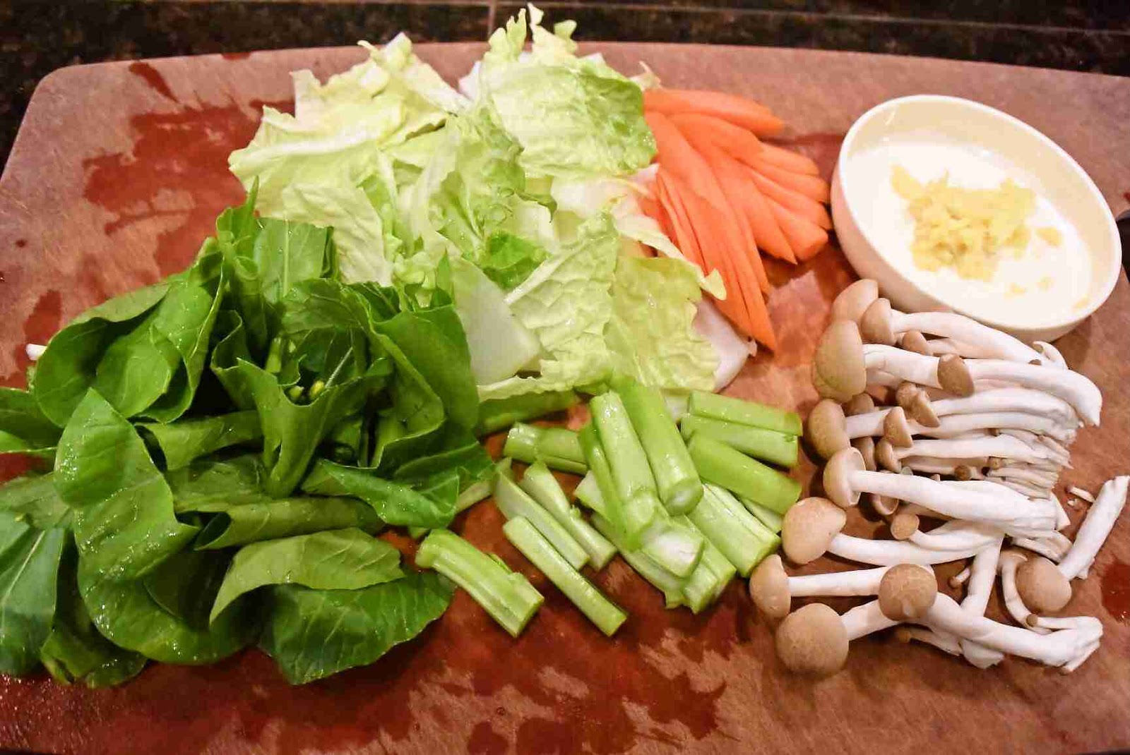 Recipes for Tom: Gomoku ankake udon / wheat noodles with thickened soup ...