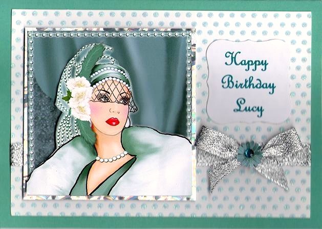 McCrafty's Cards: Happy Birthday Lucy