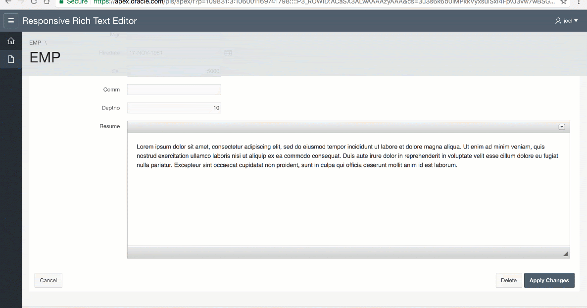 Let's Wreck This Together...with Oracle Application Express!: How do I create a responsive Rich ...