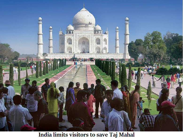 India limits visitors to save Taj Mahal - 121 Images