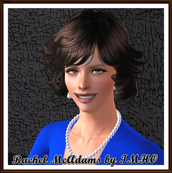 IMHO sims: Rachel McAdams sim TS3 by IMHO
