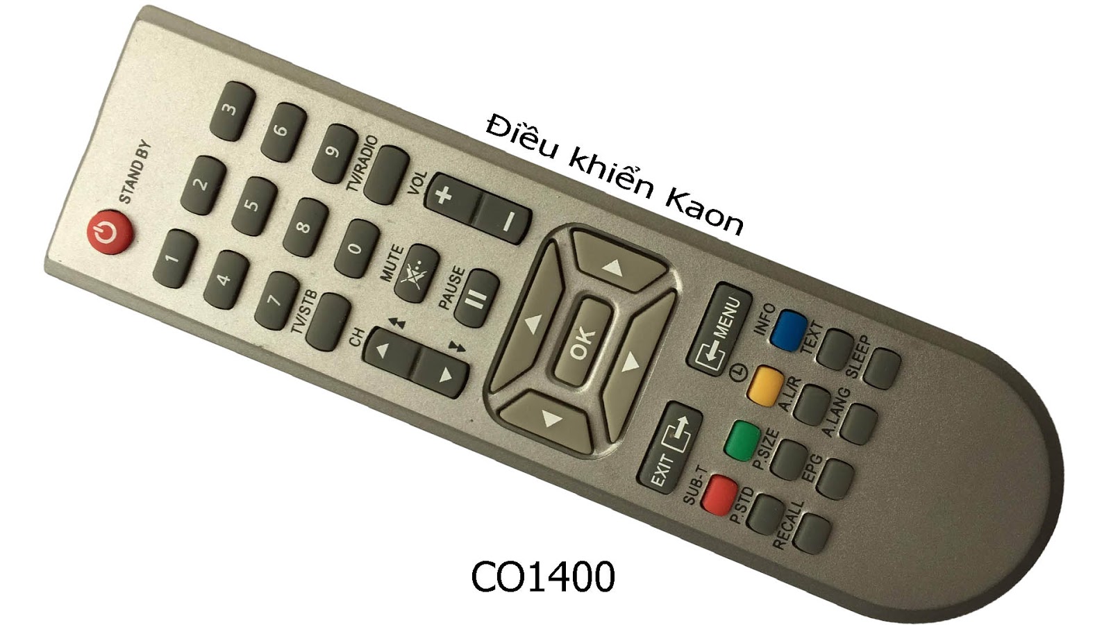 Bán điều khiển đầu thu SCTV