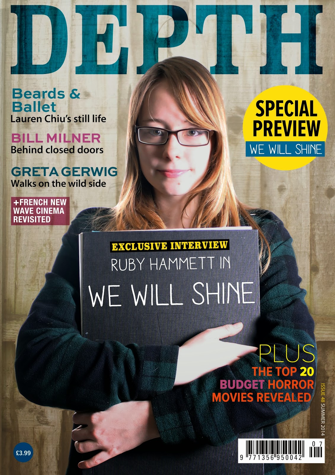 Sketch Productions: We Will Shine - Final Magazine Cover