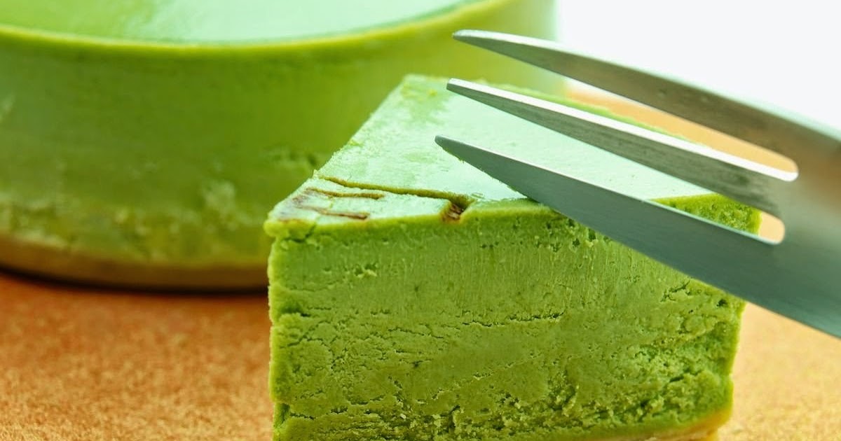 Matcha rare cheesecake | Recetas Japonesas en español!