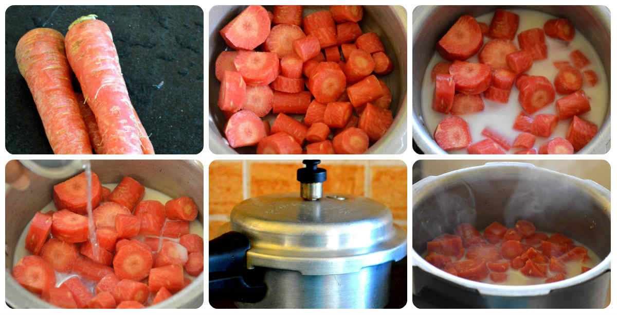 Upala: Kalkandu Carrot Payasam/Carrot kheer using rock candy