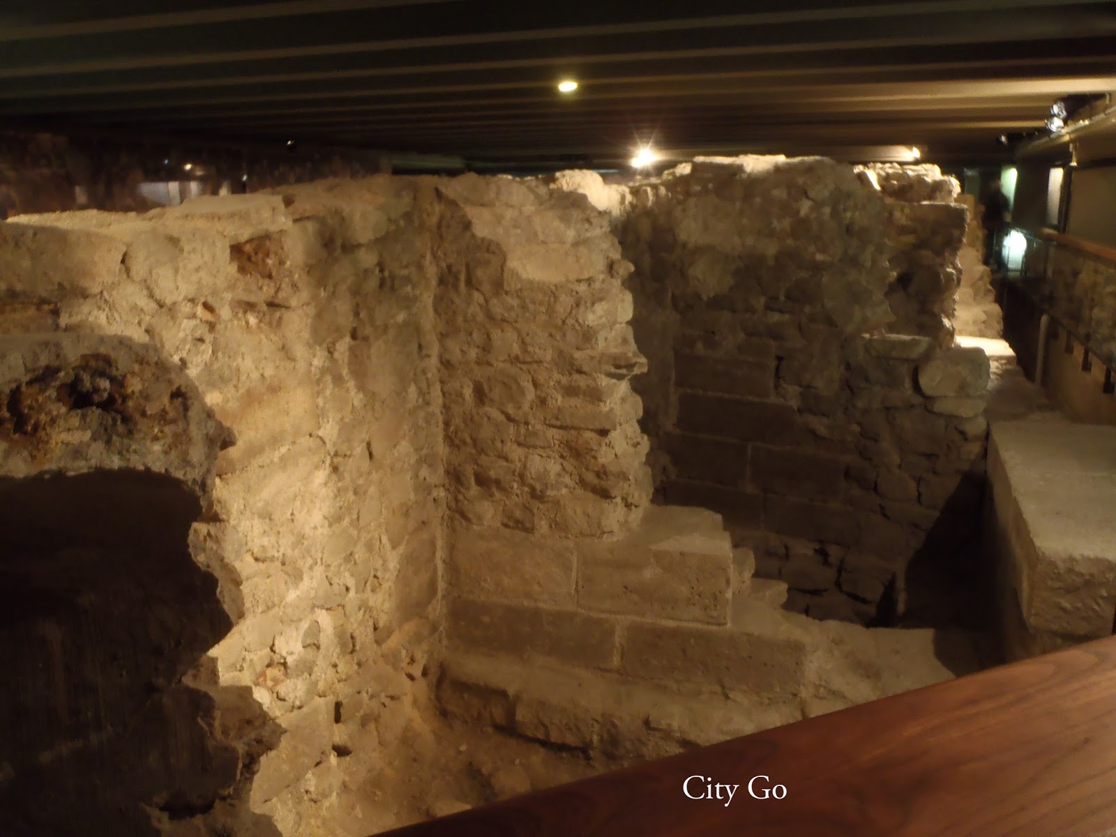 Archaeological Crypt in Notre Dame, Paris, France
