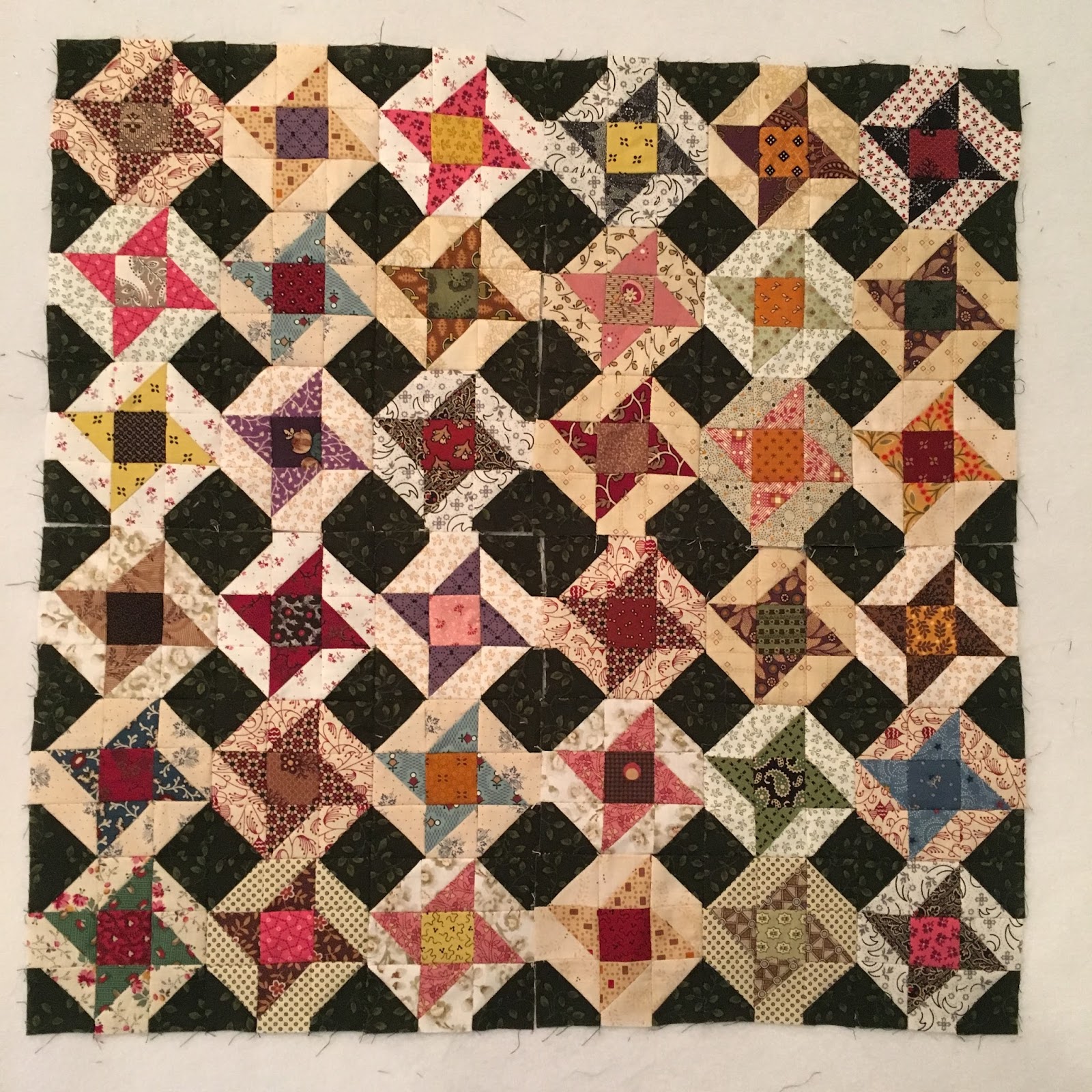 Susan's Quilt Creations: "Among Friends" with Civil War Reproduction ...