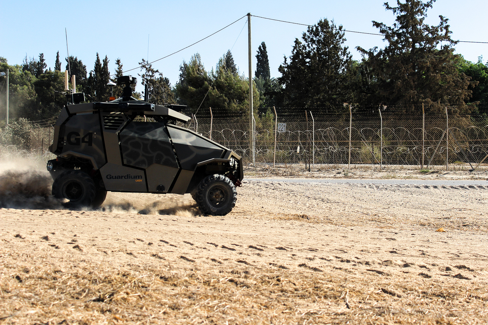 SNAFU!: Guardium UGV. World's first operational unmanned ground vehicle.