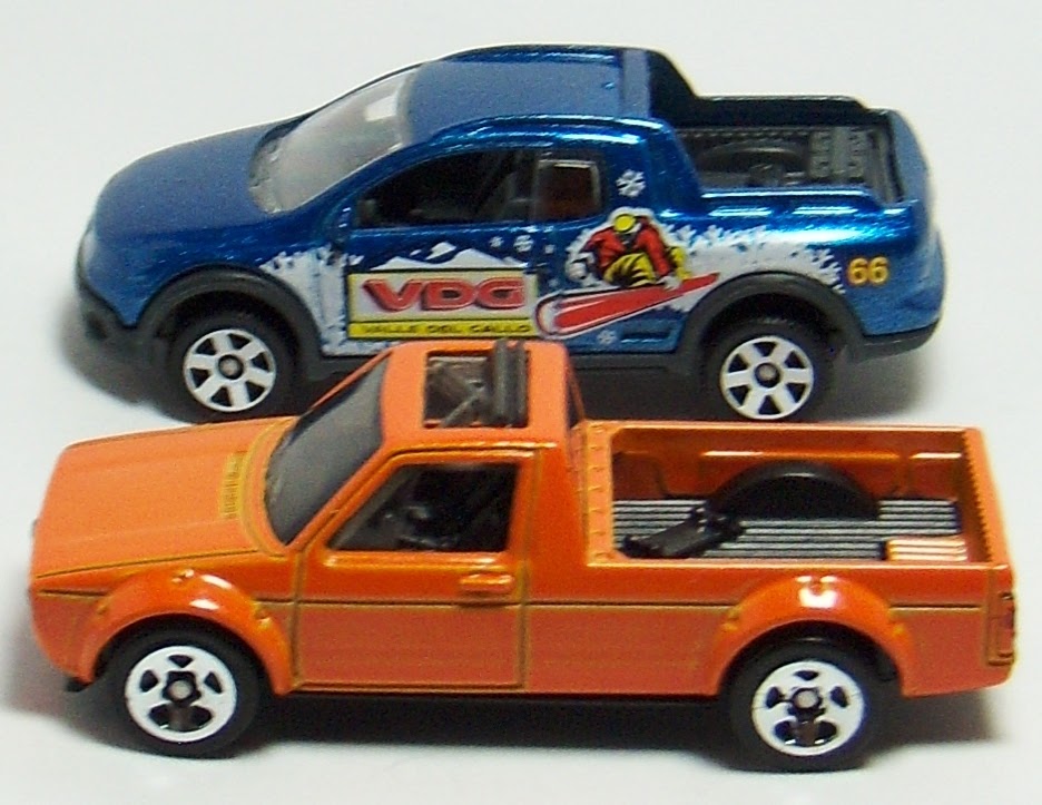 The other Caddy's: Matchbox VW Caddy and Saviero Cross