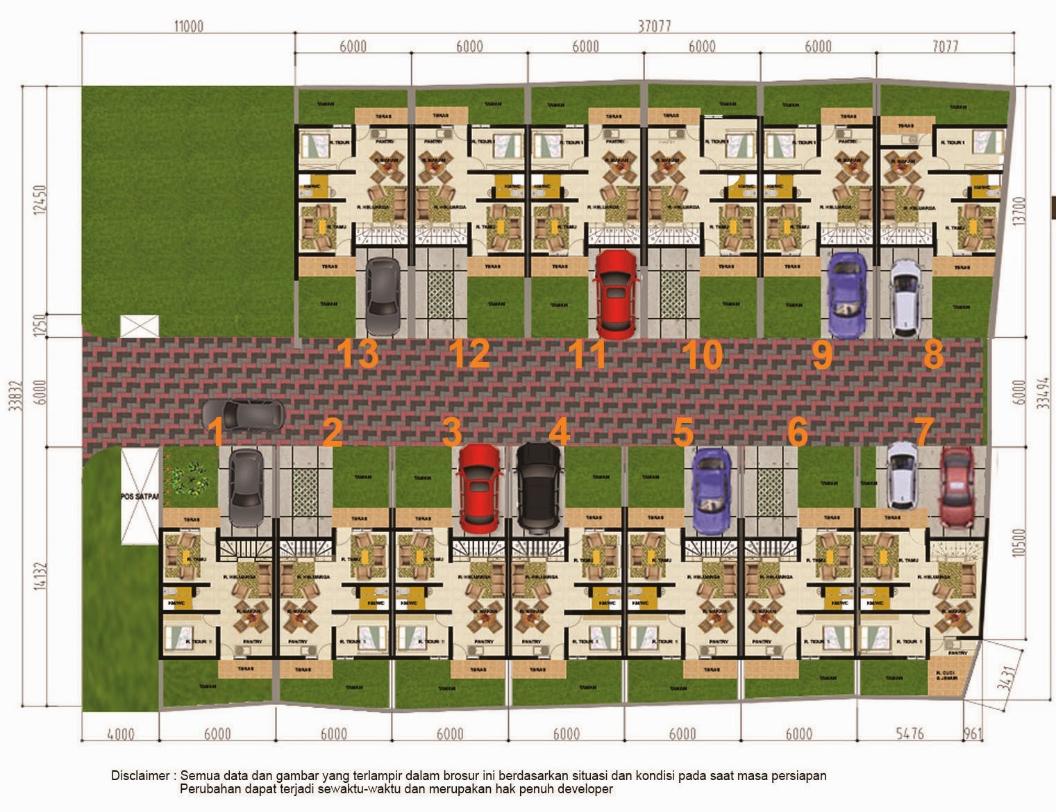 Denah Lokasi ~ Arrayyn Residence