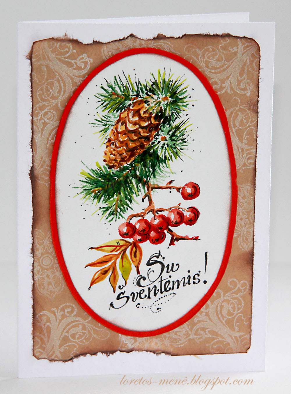 Loretos menė: Kalėdiniai atvirukai