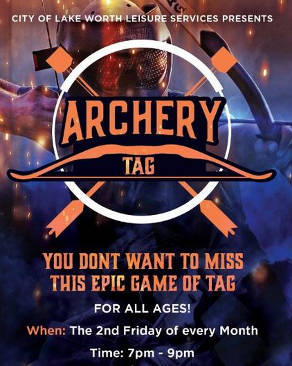 Lake Worth Beach City Limits: Archery Tag TONIGHT from 7:00–9:00 in the ...