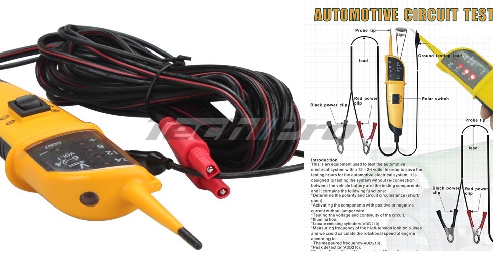 Auto Circuit Tester – To Identify Car Issues ~ Tech Pro Professional ...