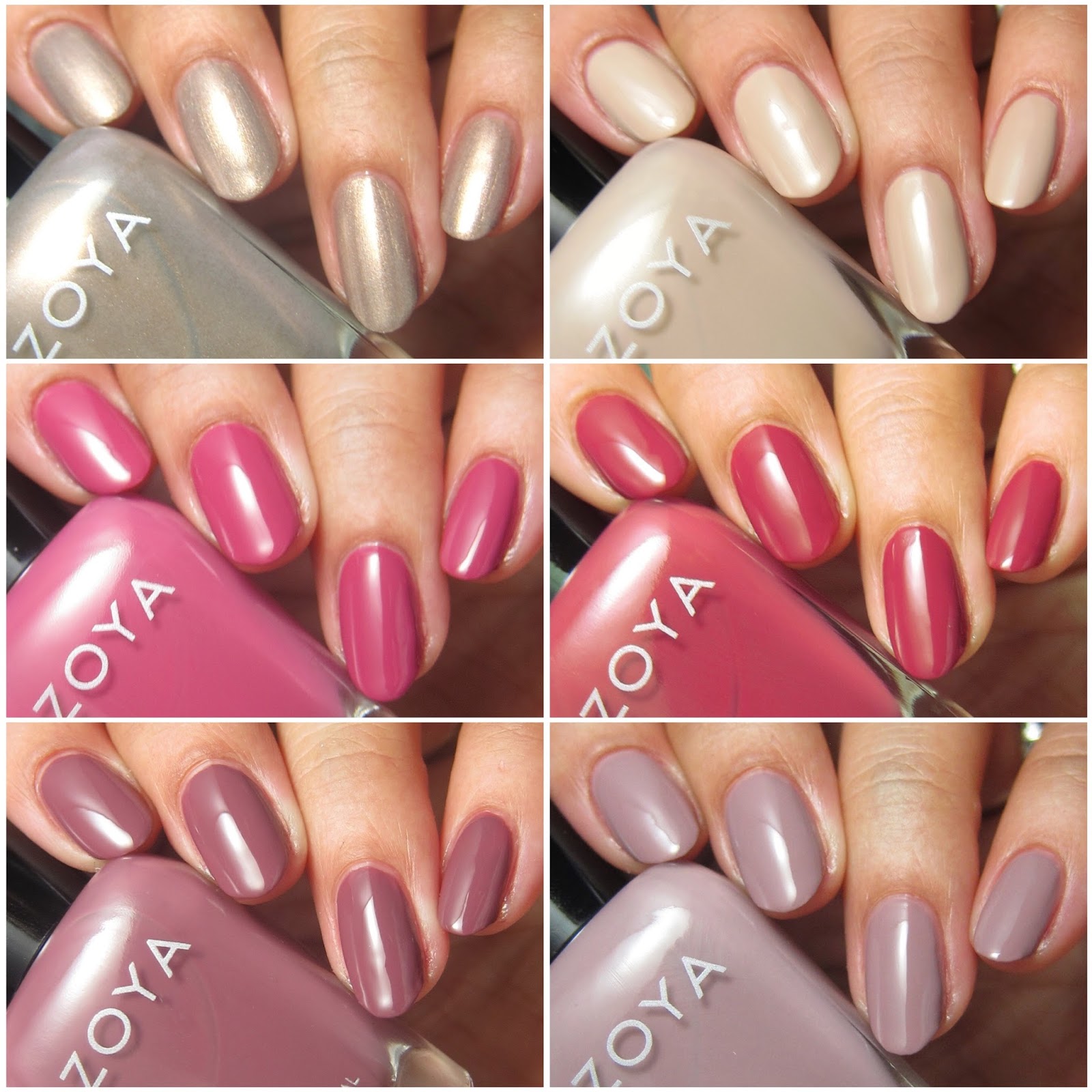 Mainstream Swatch and Review - Zoya Sophisticates Collection (Part I ...