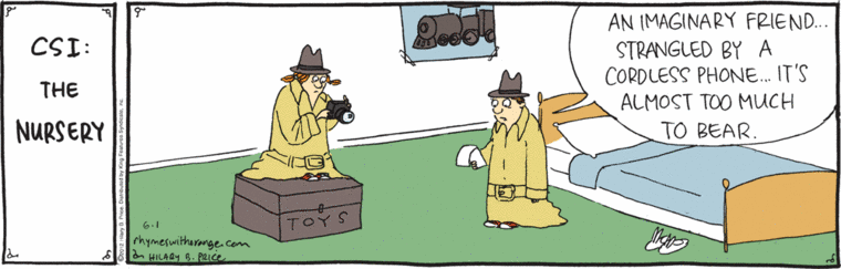 Mystery Fanfare: Cartoon of the Day: CSI