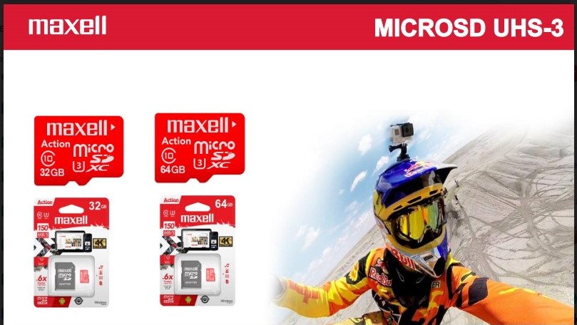 Maxell presenta su nueva línea de memorias USB y microSD