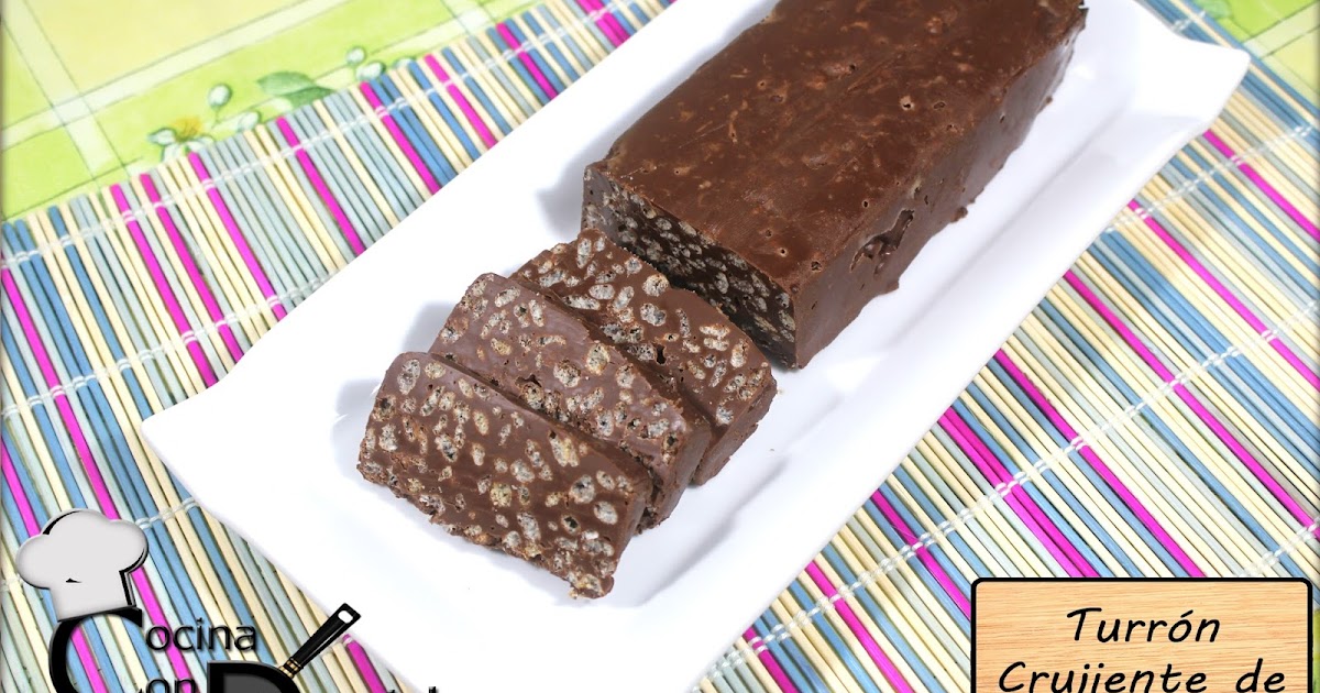 Cocina con David: Turrón de Chocolate Crujiente estilo Suchard