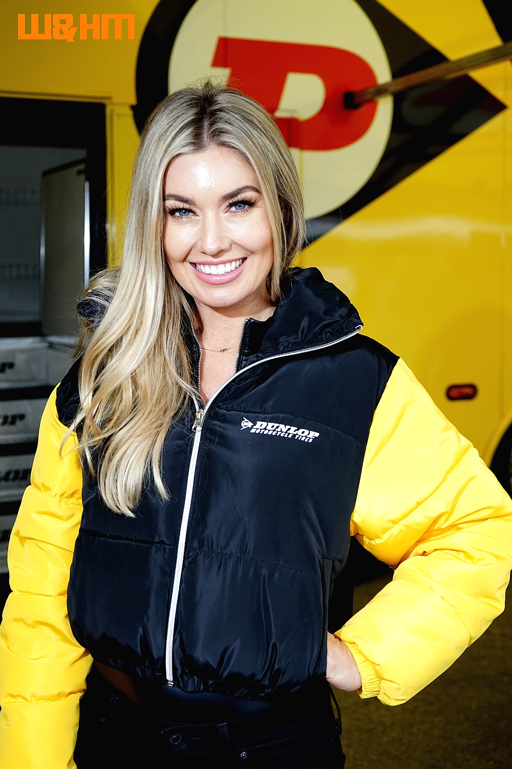 Wholesome and Gentle Ashley Harrell for Dunlop Tire at Supercross ...