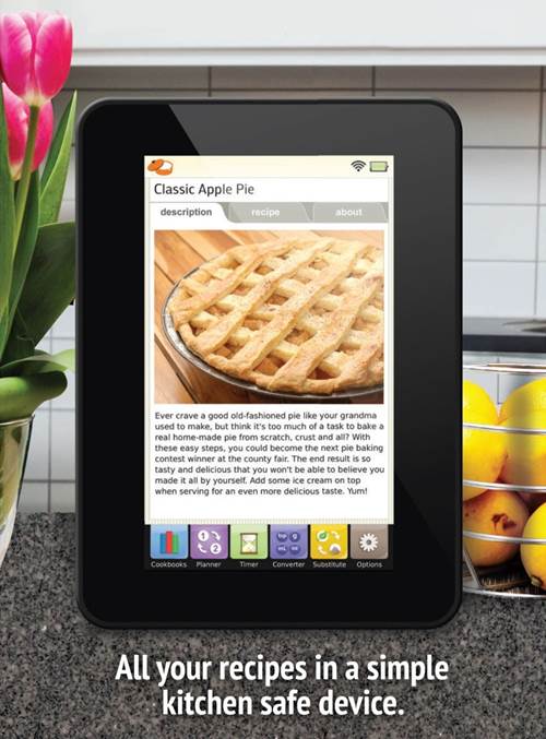 Key Ingredient's Digital Recipe Reader Plus Strawberry and Cream ...