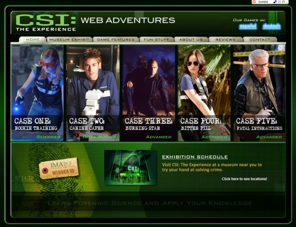 Warren Sparrow: CSI Web Adventures