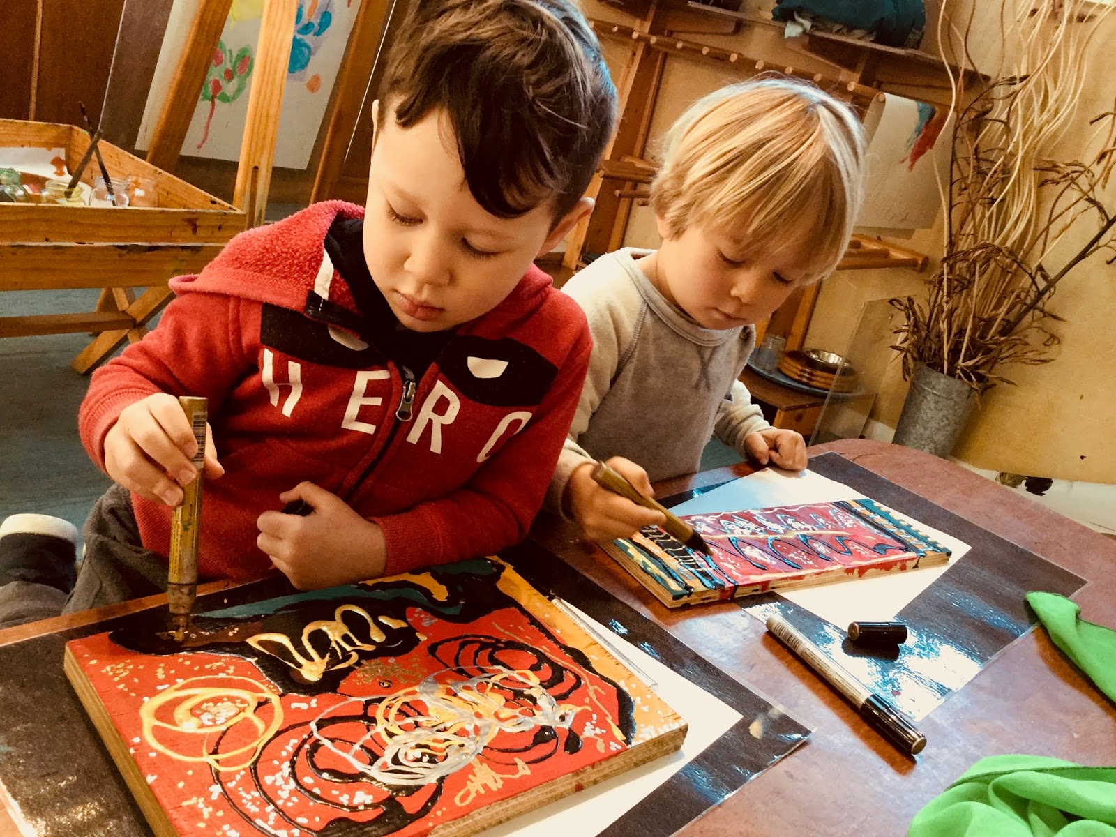 Mairtown Kindergarten: The 'process' of art at kindergarten