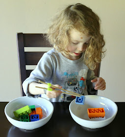4 Fine Motor Activites using LEGO Bricks