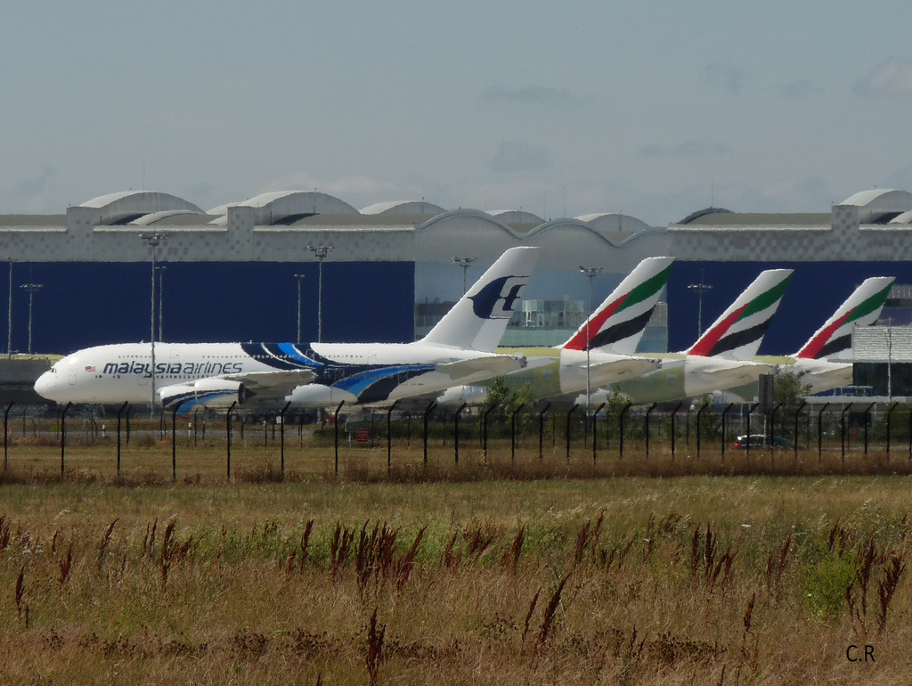 Finally!! MAS A380 in full new livery