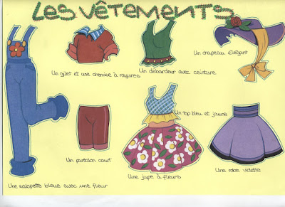 Français en ligne: Vocabulaire: Les vêtements
