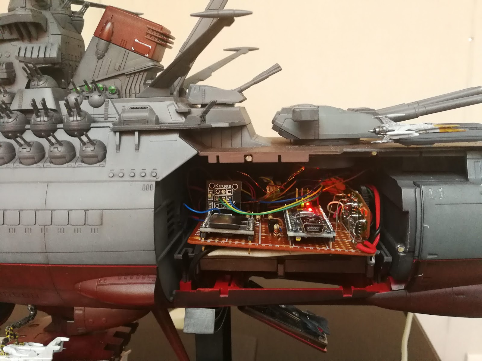 Space Battleship Yamato 1/500 scale