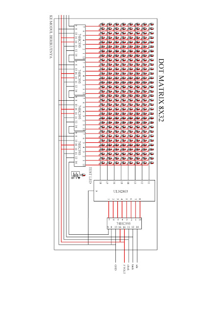 membuat moving sign: Arduino, Erulduino, led matrix, led matrix ...