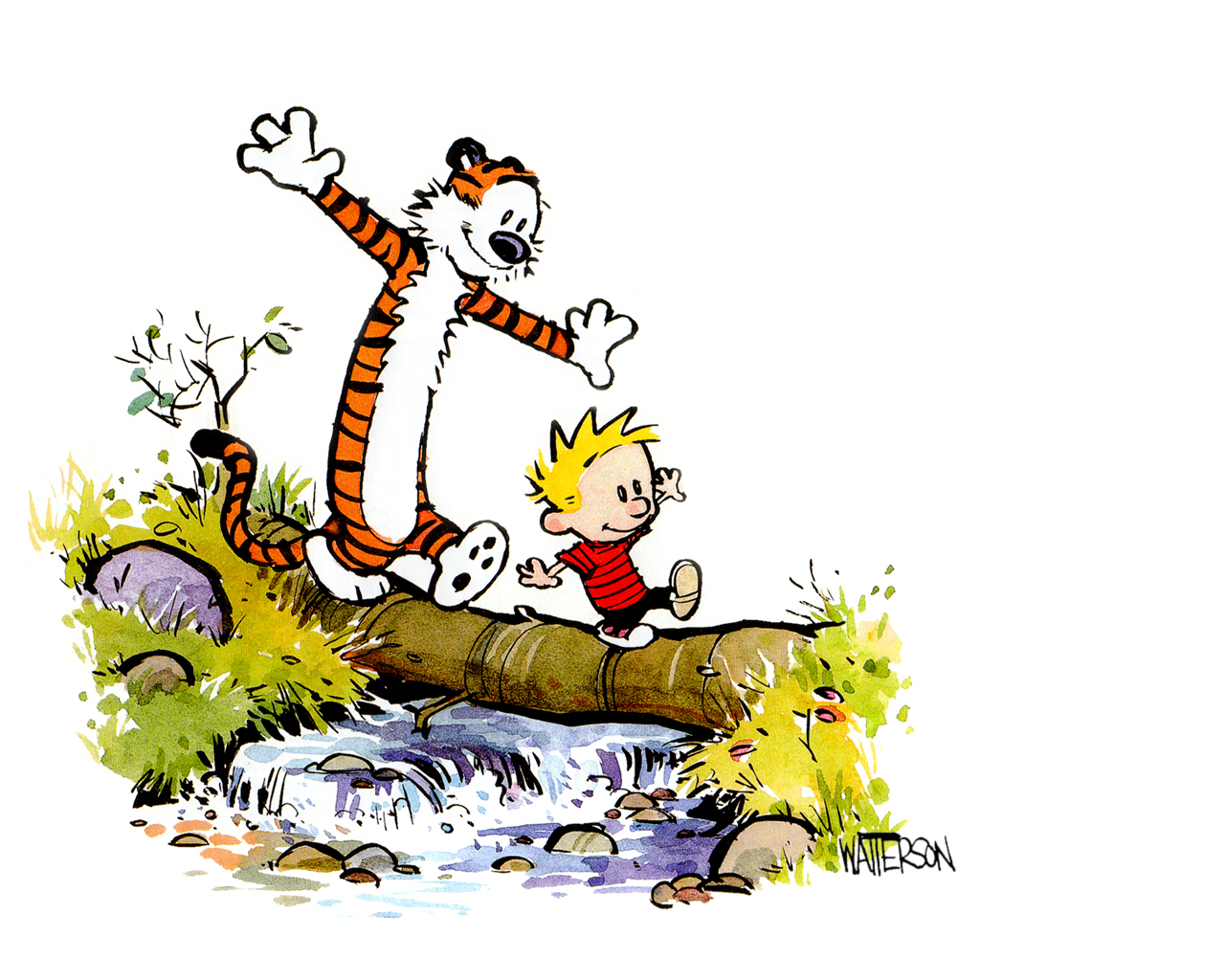 JIMSMASH ! ! !: HAPPY 30TH BIRTHDAY, CALVIN & HOBBES