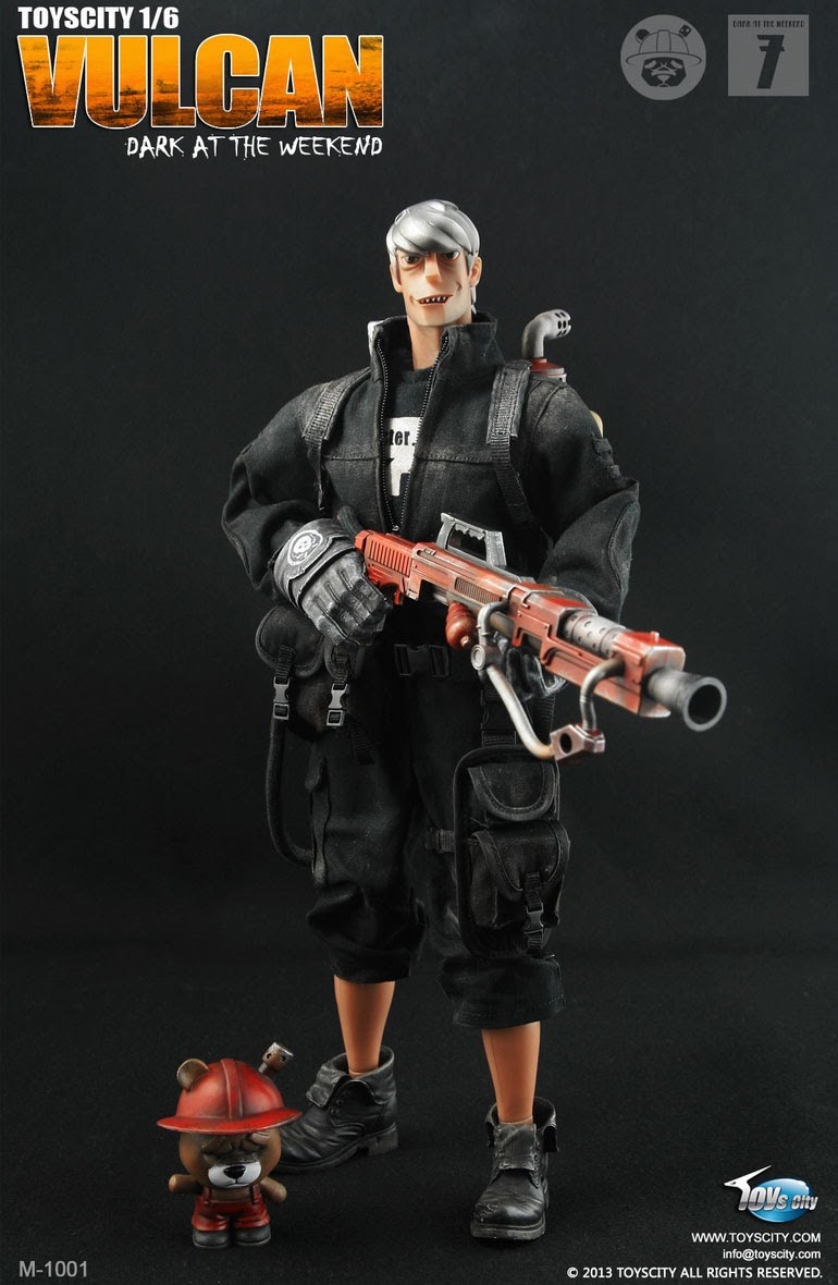 toyhaven: Preview Toys City 1/6 scale "Dark at the Week-end" Vulcan ...