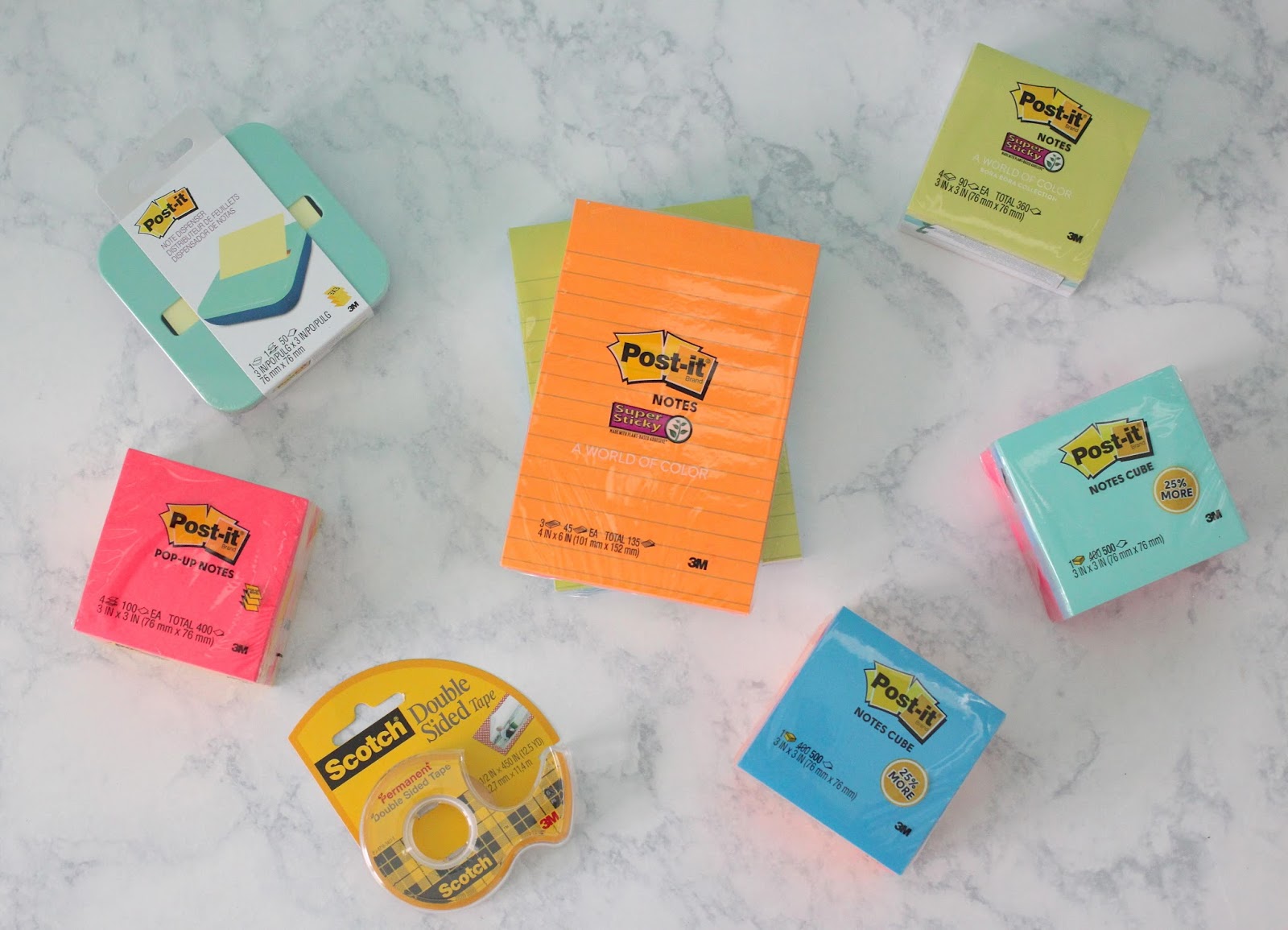 borrowed heaven: DIY Post-it Note Goal Board