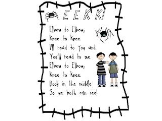 First Grade Fanatic!: EEKK!!!!! Partner Reading/Daily 5 poster