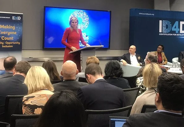 Queen Maxima is in Washington for 2019 Spring Meetings of World Bank Group