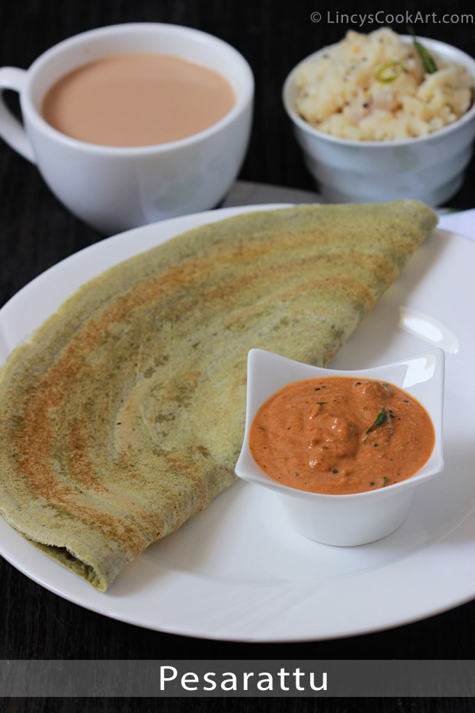 Pesarattu | Upma Pesarattu ~ Lincy's Cook Art