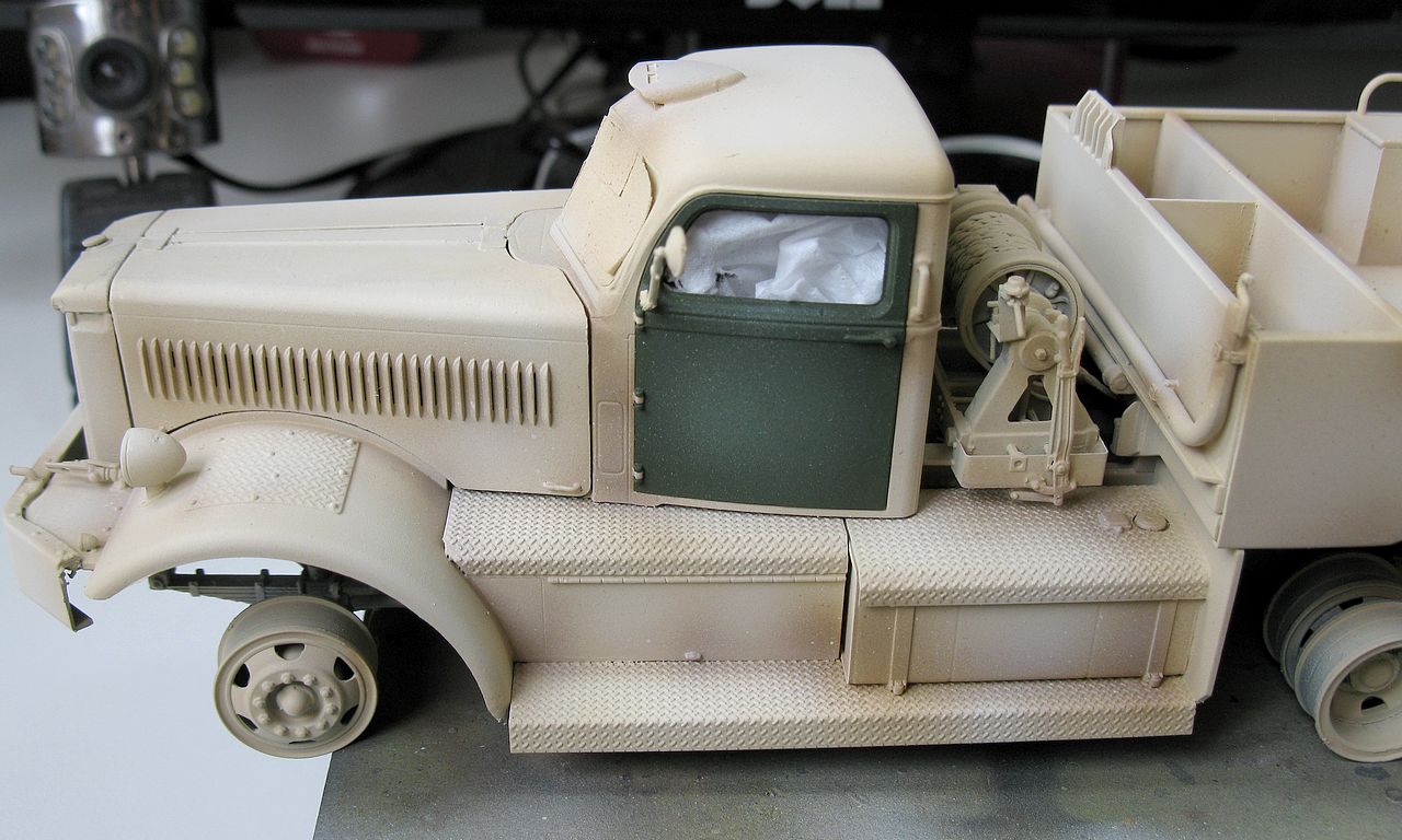 Panzerserra Bunker- Military Scale Models in 1/35 scale: Diamond T980 ...