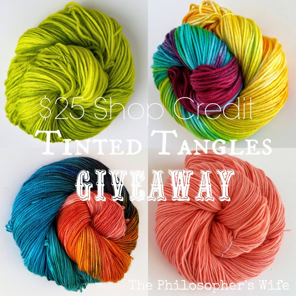 The Philosopher's Wife: Yarn Fanatic Party #31 (Tinted Tangles $25 Shop ...