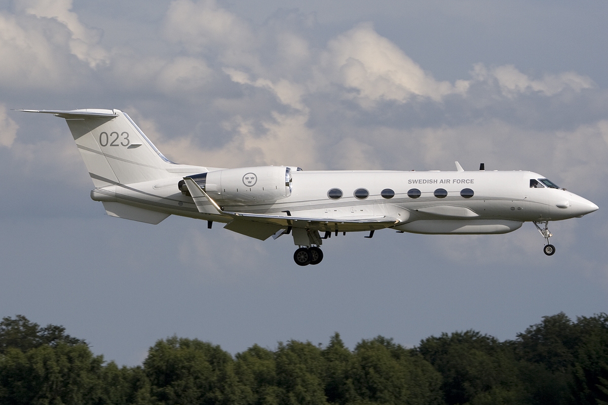 MIRAGEC14: Sweden sends Gulfstream S102B Korpen electronic intelligence ...