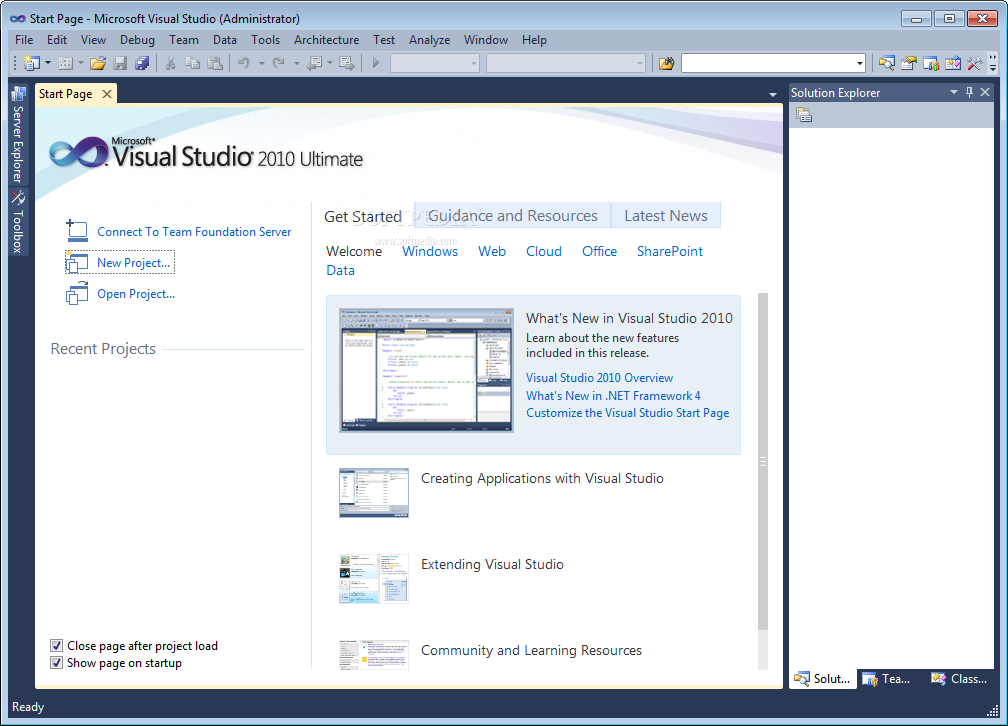 Visual Studio 2010 Professional Скачать - drevko
