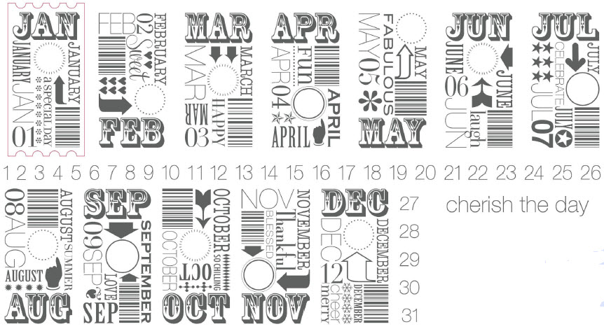 Life's like a Bowl of Stamps: Cherish The Day Stamp of the Month Blog Hop