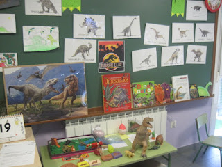 RE-CREANDO MI AULA : NUESTROS RINCONES SE LLENAN DE DINOSAURIOS