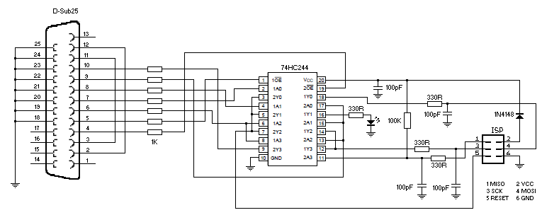 DQSoft: AVR: Programador STK-200